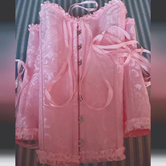 Amazon | Other | Frawirshau Bubble Gum Pink Corset | Poshmark